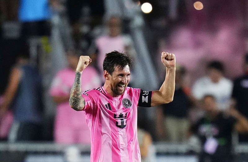 Messi's double in the American League Cup